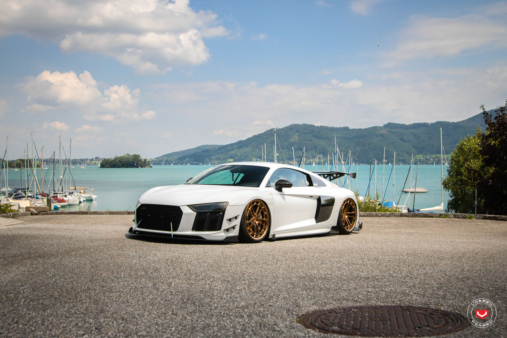 Audi R8換上黃金腳 玩起流行的Stance文化 | 未分類 | CARNEWS