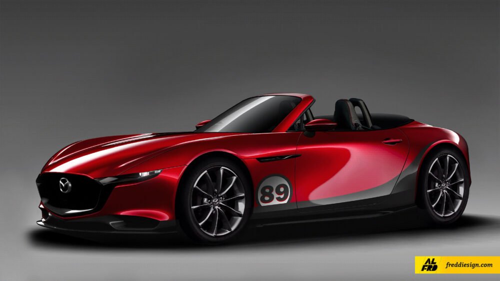Mazda Roadster下代車型以世界最美的敞篷車為目標?預想CG圖讓人神魂顛倒 | 一手企劃 | CARNEWS