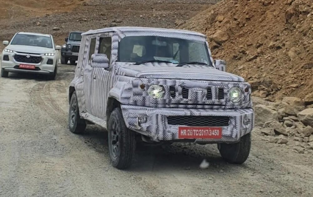 長軸版越野性能也同樣出眾? 5門Jimny Long開始進入越野測試 | 間諜照 | CARNEWS
