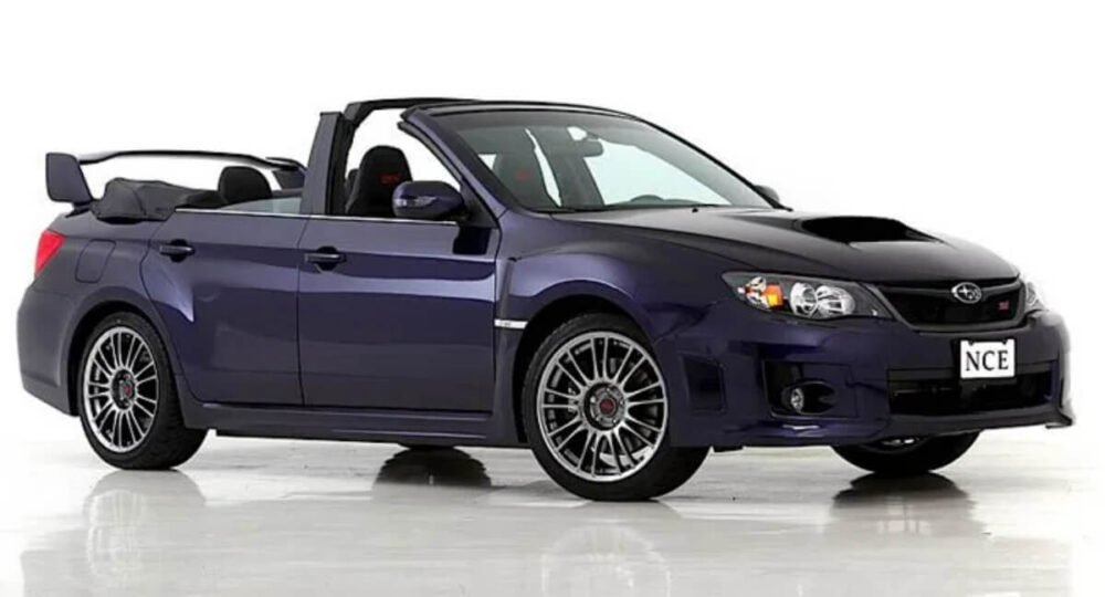 世界僅5台的珍稀車型?Subaru WRX STI Convertible銷售中 | 一手企劃 | CARNEWS