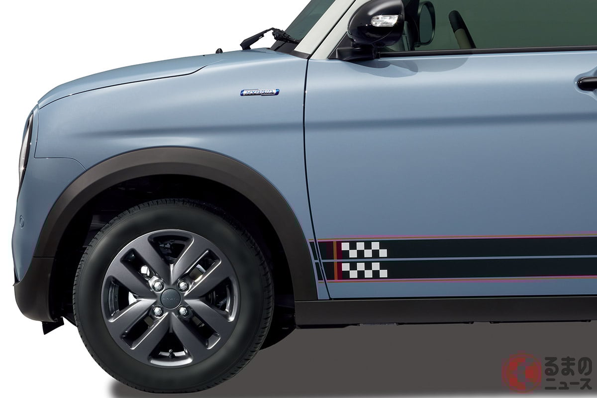 鈴木發表「新款Lapin」！簡直像「SS版本」一樣帥！裝上黑色套件加上條紋的新款貼紙，讓人一看就有熱血駕馭的感覺！ 這款預告性能感十足的 ...