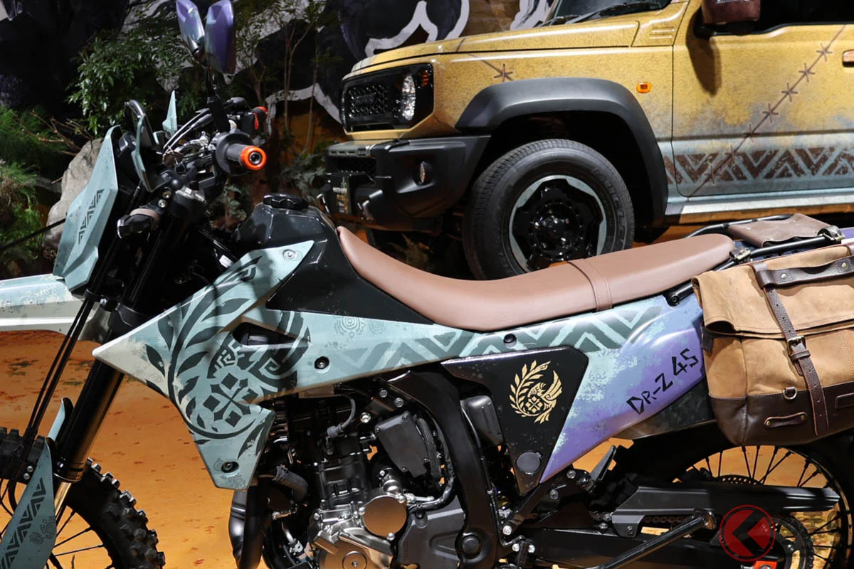 「Suzuki×Monster Hunter」聯名車款帥翻了！最適合「冒險者坐騎」的DR-Z4S化身魔物獵人仕様!? SNS上也出現「拜託量產 ...